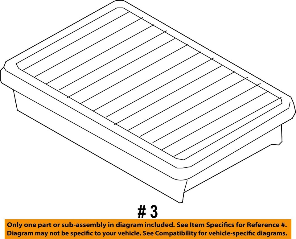 MAZDA OEM 16-17 CX-3 Engine-Air Filter PEHH133A0 | eBay