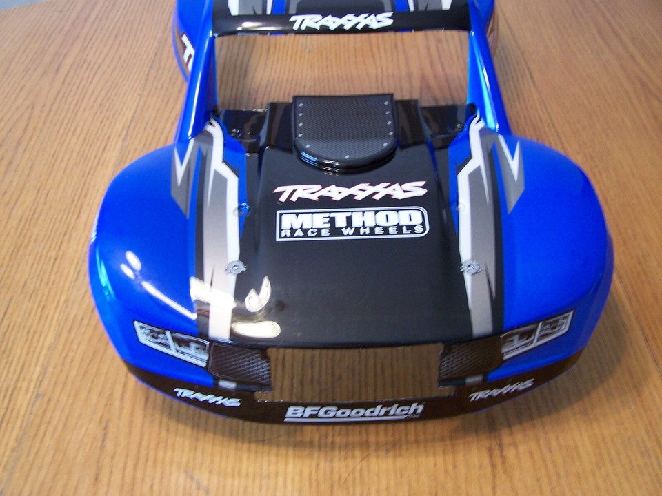 For Traxxas Unlimited Desert Racer UDR Blue Black Factory Painted Body ...