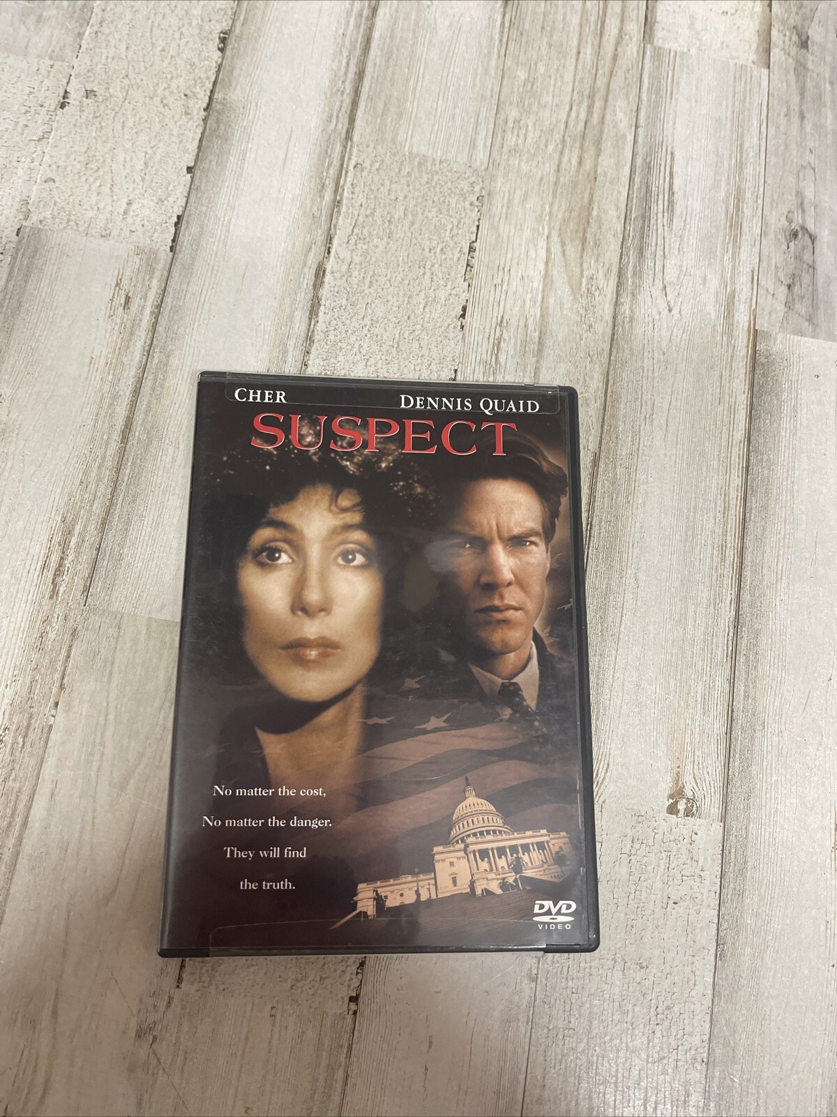 Suspect (DVD, 1987) CHER/ DENNIS QUAID/ LIAM NEESON/ JOE MANTEGNA | eBay