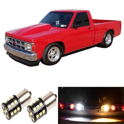 High Power White 1156 LED Reverse Backup Light Bulbs For 1982-1993 ...