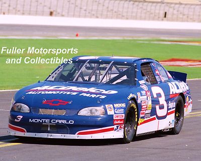 DALE EARNHARDT JR #3 AC DELCO 1999 NASCAR BUSCH SERIES CHARLOTTE 8X10 ...