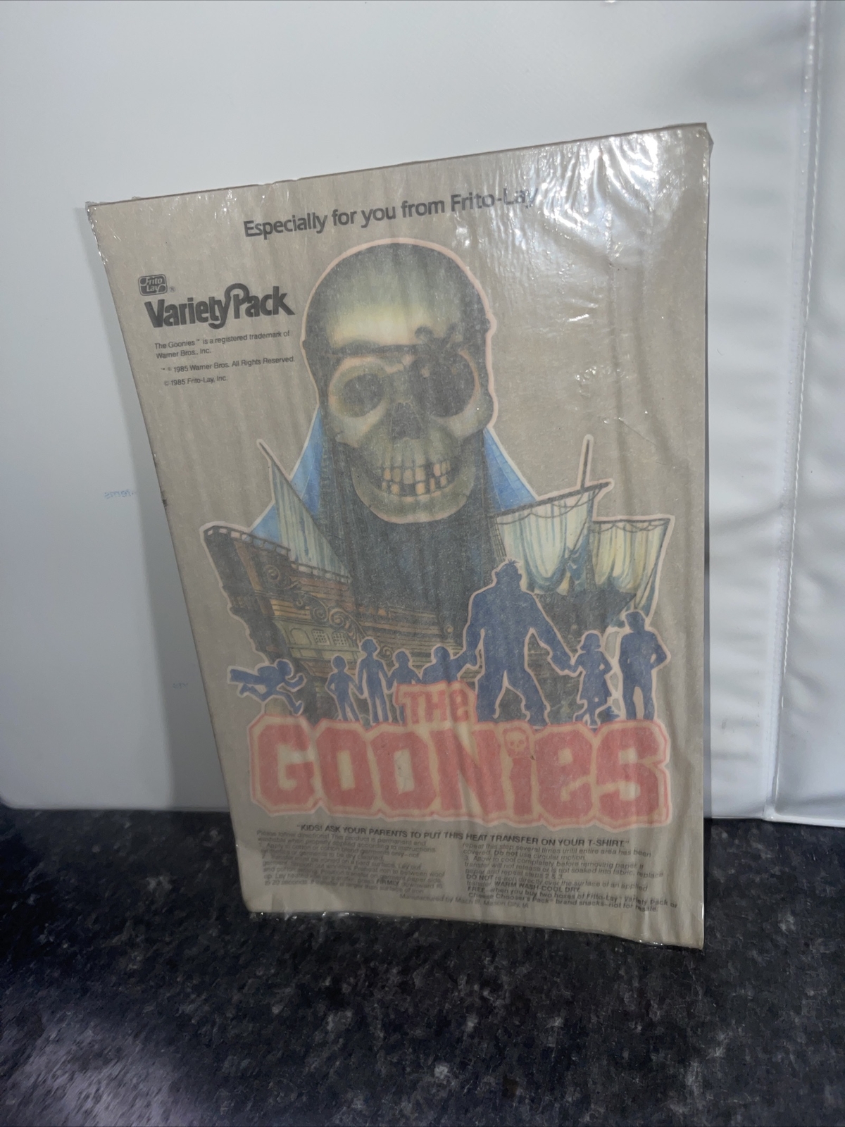 Vintage 1985 GOONIES MOVIE Frito Lay Iron On Promo RARE | eBay