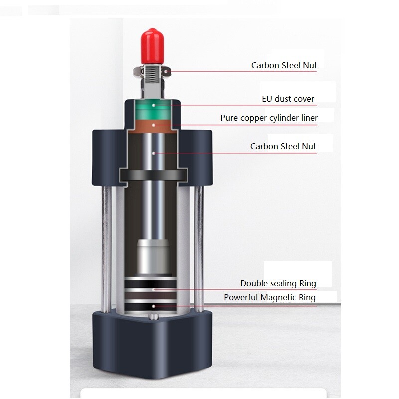 SC50×50 Standard Cylinder Small Pneumatic High Thrust SC50-50-75-100 ...