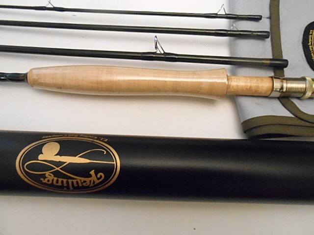 E.L. KEULING ROD COMPANY 8'0'' 5WT UPLOCKING 3PC CARBON FIBER FLY ROD ...
