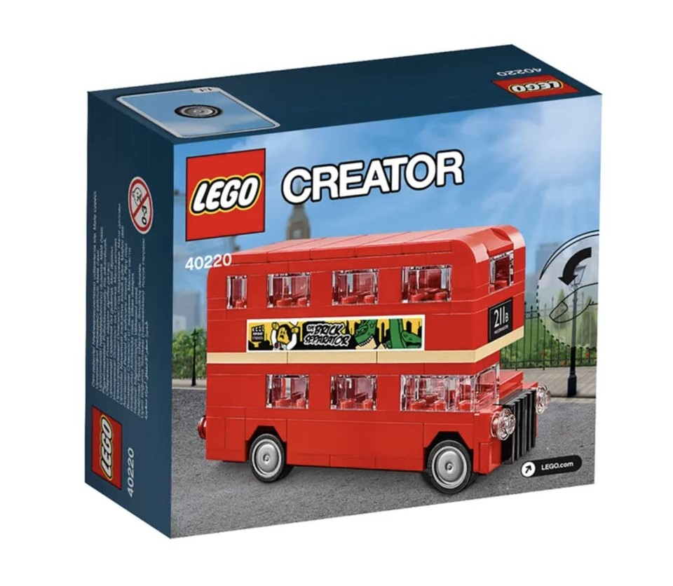 Lego 40220 Creator Double Decker London Bus_ 5702015595407| eBay