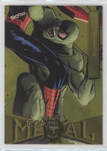 2022 Upper Deck Marvel Metal Universe Spider-Man Yellow Light FX ...