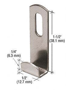 CRL 3/8" Slotted Round Lip Mirror Clips - Package - 100A38 | eBay