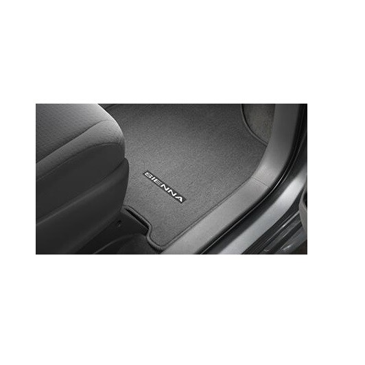 Genuine Carpet Gray Floor Mats 8 Passenger Fixed Console For Toyota ...