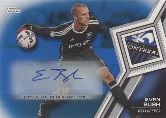 2018 Topps MLS - Evan Bush #124 Blue Autographs /50 (AU) for sale ...