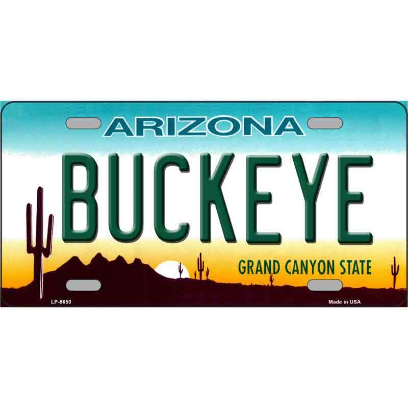 Buckeye Arizona Novelty Metal License Plate Tag LP-8650 | eBay