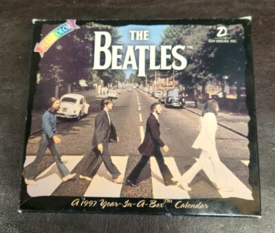 Beatles 1997 Year in a Box Full Color Calendar 4”x5” Calendar Pages | eBay
