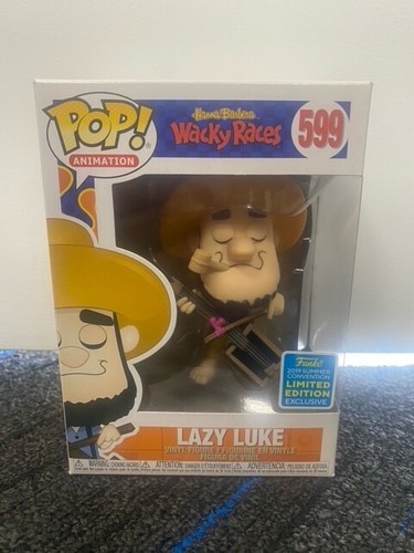 Animation Funko Pop - Lazy Luke - Wacky Races - SDCC Exclusive - No ...