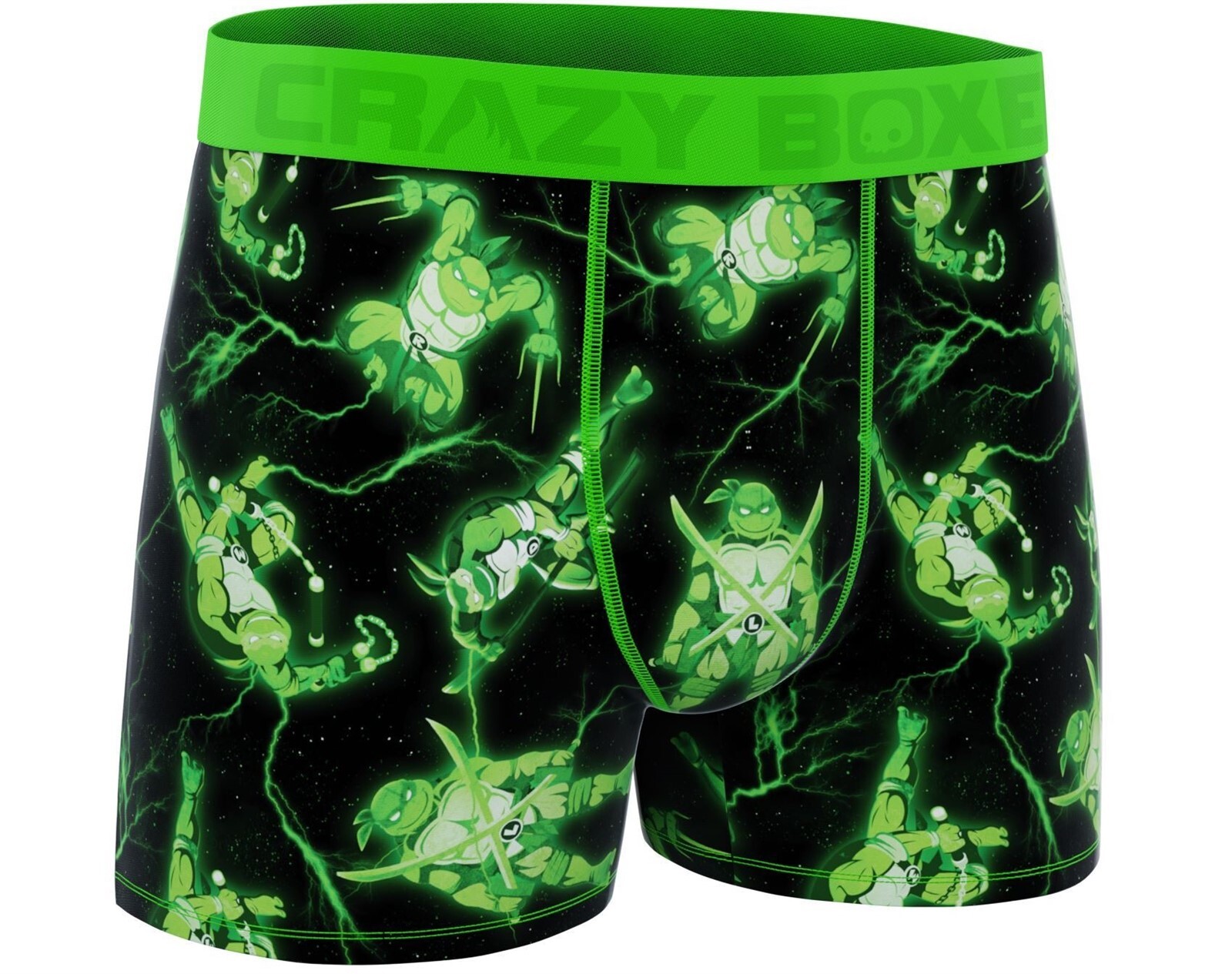 Crazy Boxer Briefs Mens X-Large 40-42 TMNT Teenage Mutant Ninja Turtle ...