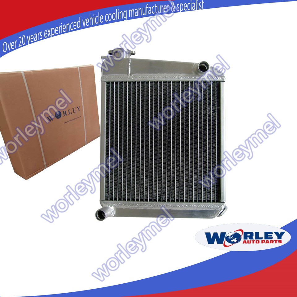 50mm ALLOY ALUMINUM RADIATOR & Fan for AUSTIN ROVER MINI 1275 GT 1959 ...