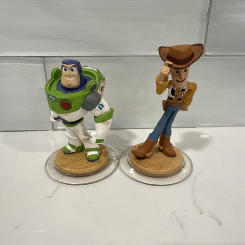 Disney Infinity Toy Story Figures Buzz And Woody Used | eBay