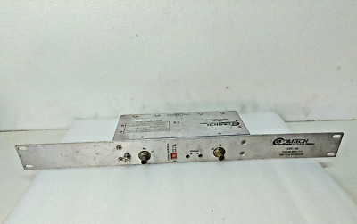 Comtech CRS-180 Switch module 70/140 Mhz 1:1 switch module | eBay
