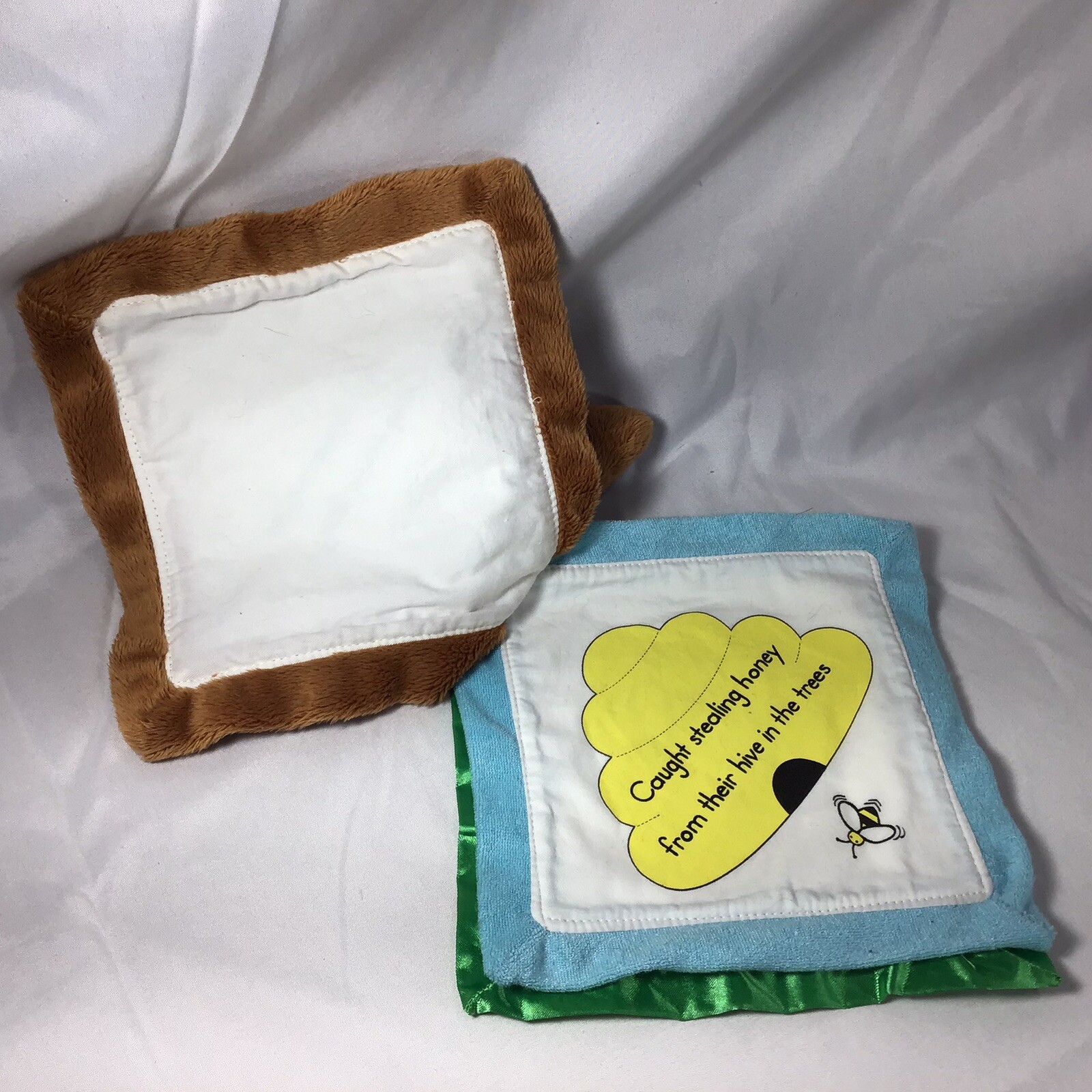 North American Plush Cozy Bear Say Please Storybook Lovey Book 2013 | eBay