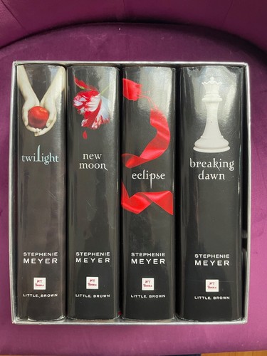 Twilight Saga 4 Books First Edition Stephenie Meyer Box Set 2008 Hardcover | eBay