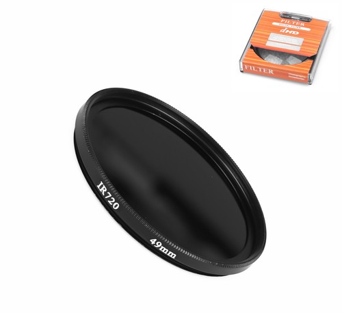 49mm IR720 Infrarotfilter IR Filter 49 mm IR 720 dHD Digital Passfilter ...