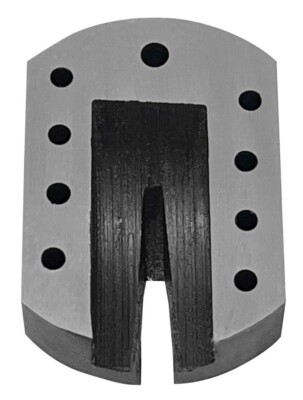 Hardened Steel Slot Anvil 9 Holes V Slot Anvil for Staking Riveting ...