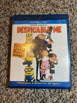 Despicable Me (Blu-ray/DVD, 2010, 3-Disc Set, Includes Digital Copy ...