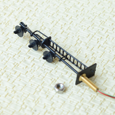 1 x HO scale searchlight signal model train bi-colors 3 targets LED R/G ...