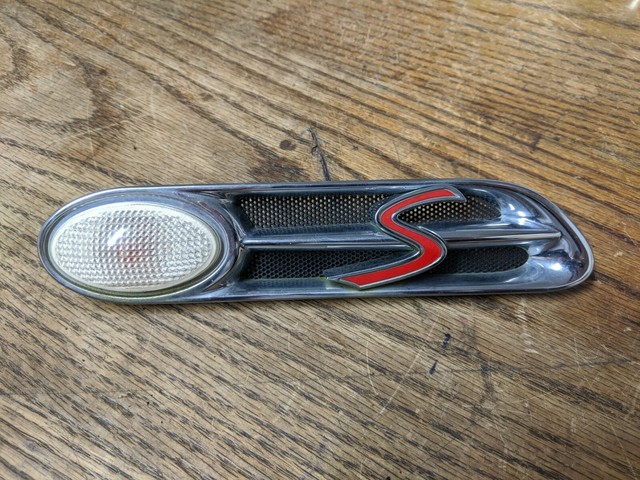 BMW Mini Cooper S / JCW Right Side Wing Indicator Scuttle Trim Chrome ...