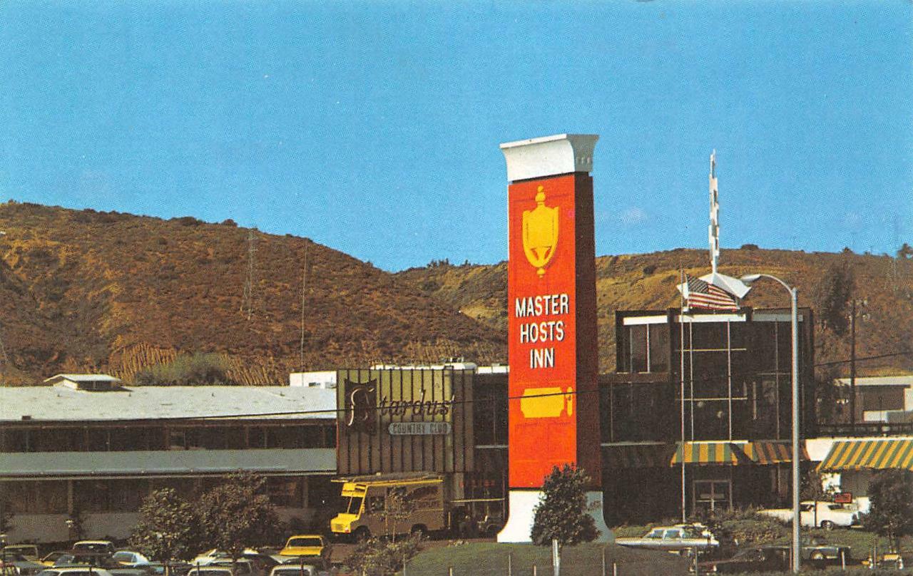 MASTER HOSTS INN Stardust Country Club San Diego, CA c1960s Vintage ...