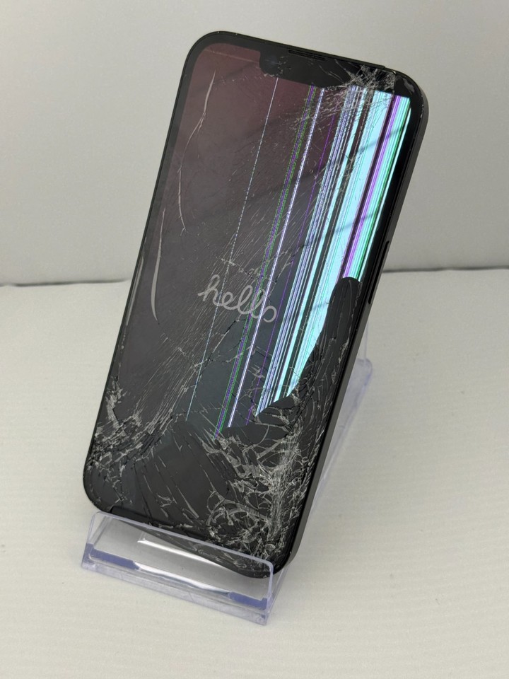 DAMAGED Apple iPhone 16e - 128 GB - Black (Unlocked) | eBay