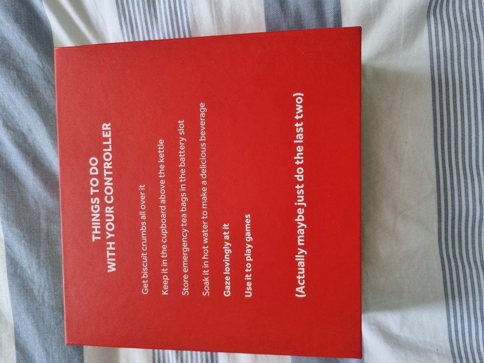 Official Yorkshire Tea Dualsense 5 Controller For PS5. All Inserts ...