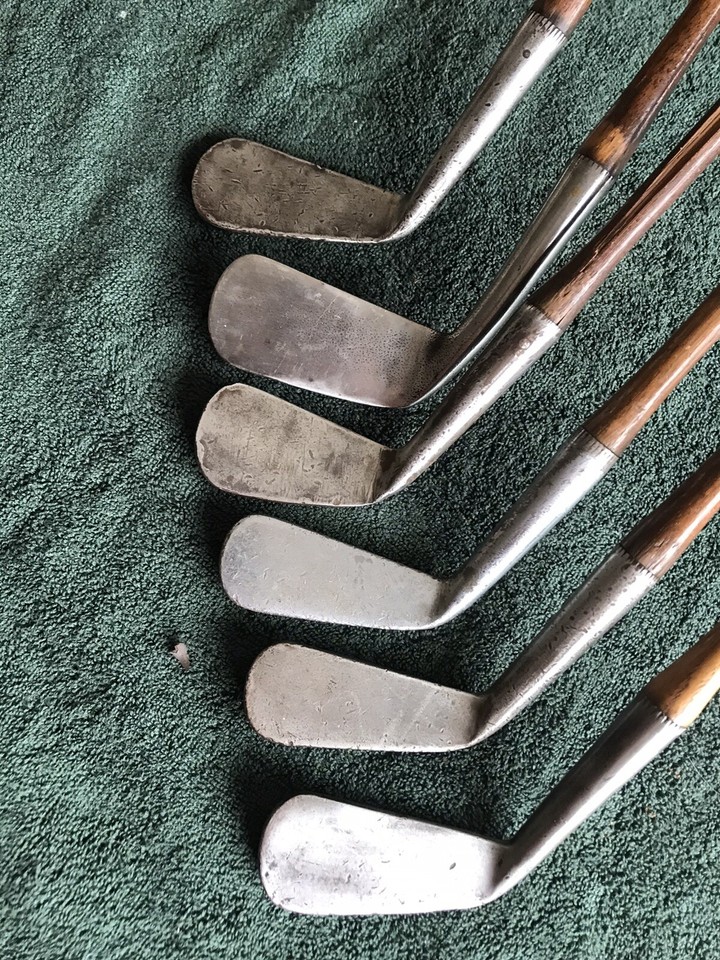 SPALDING, "The Spalding" series, Smooth Face, Set of 6, Golf Clubs ...