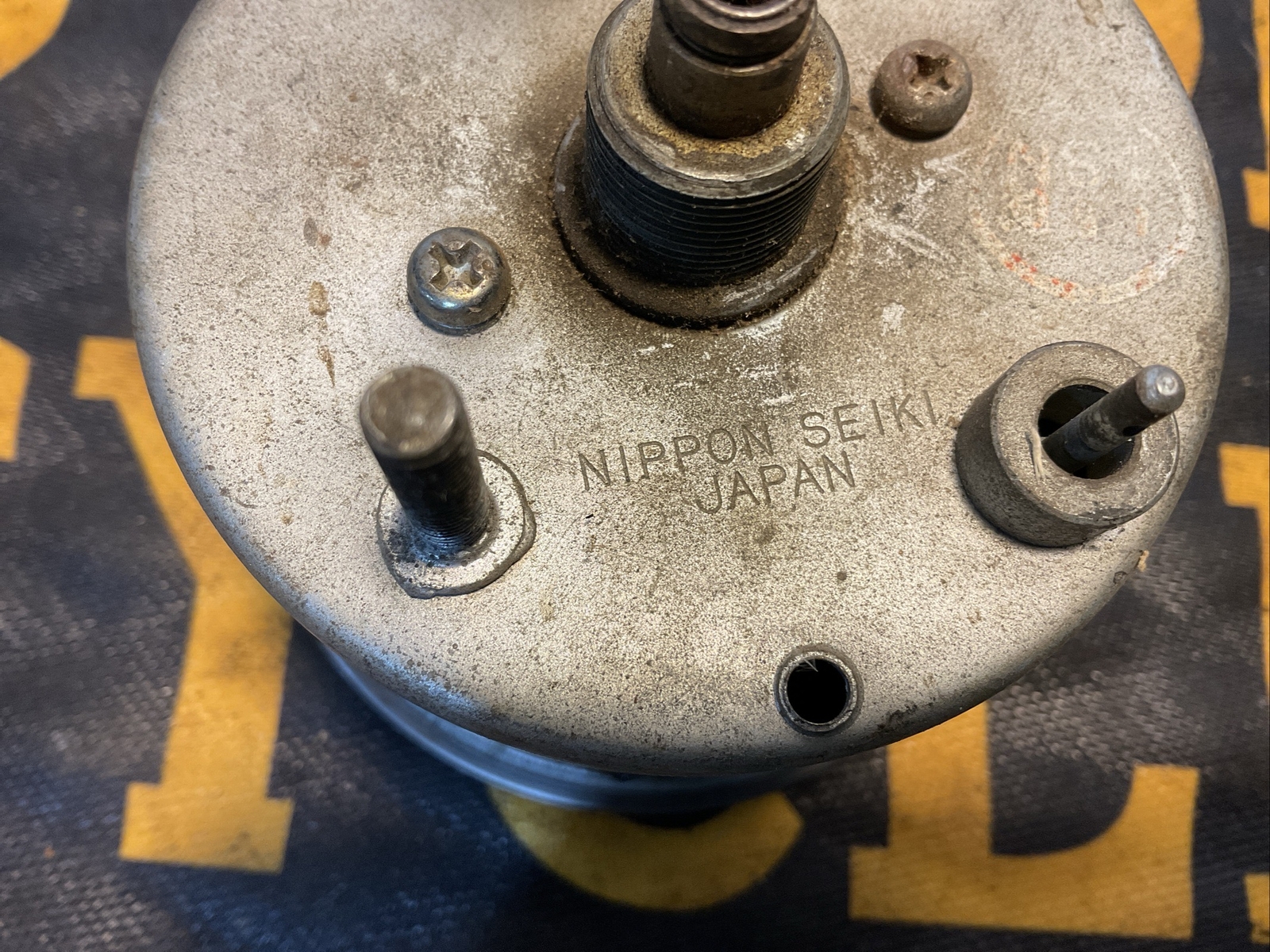 Vintage Harley-Davidson Speedometer Speedo 150 MPH Gauge Red White ...