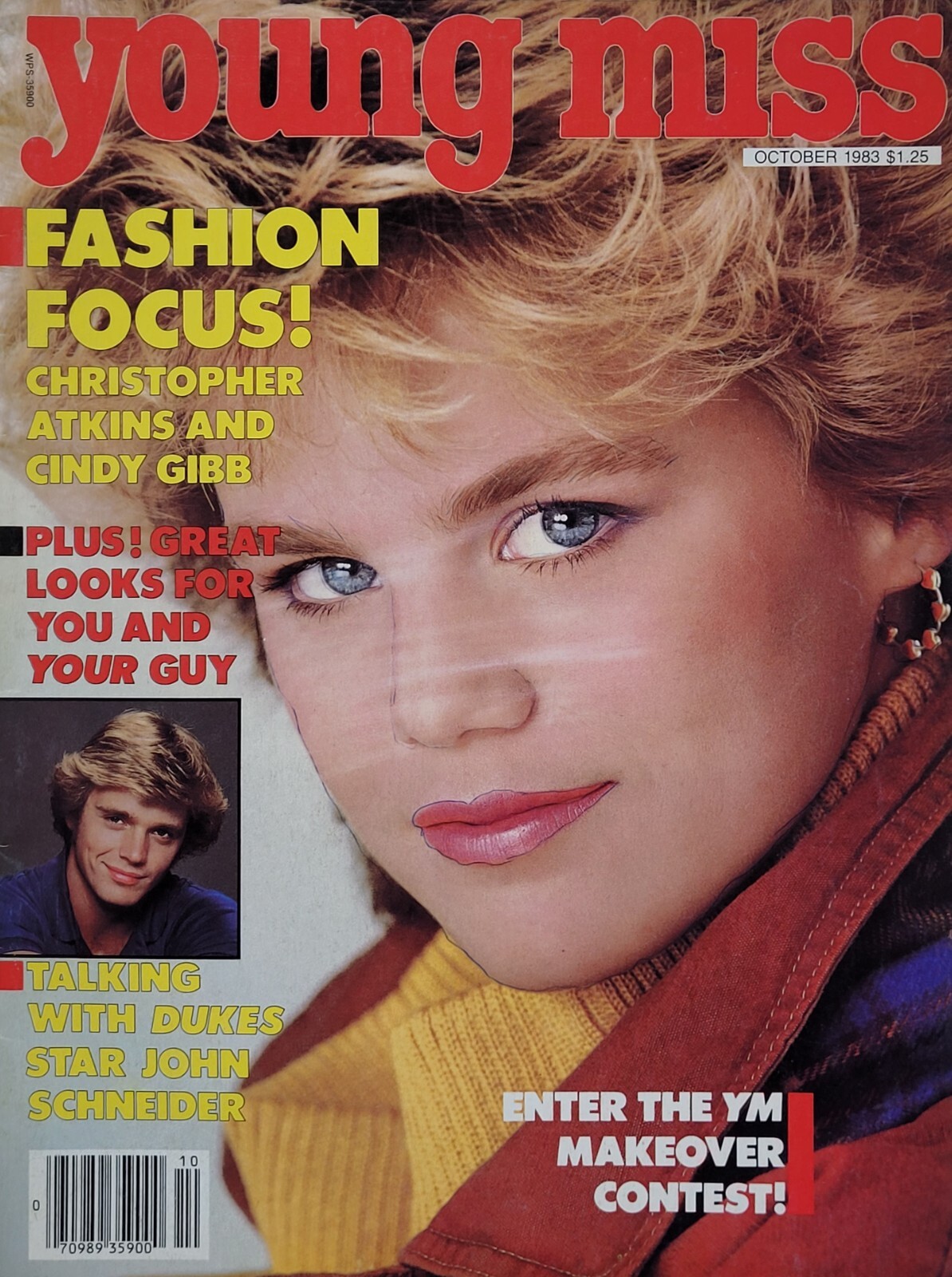 MARILYN CLARK October 1983 YM YOUNG & MODERN Magazine JOHN SCHNEIDER ...