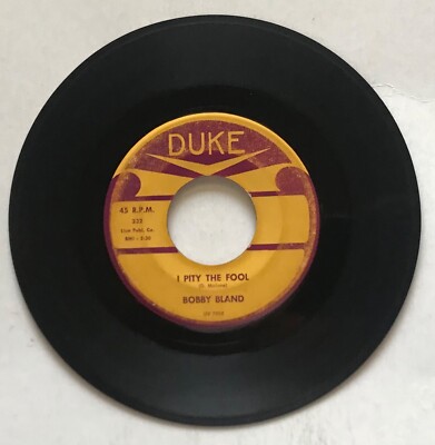 Bobby Bland - I Pity The Fool / Close To You - 1961 - 45 RPM | eBay