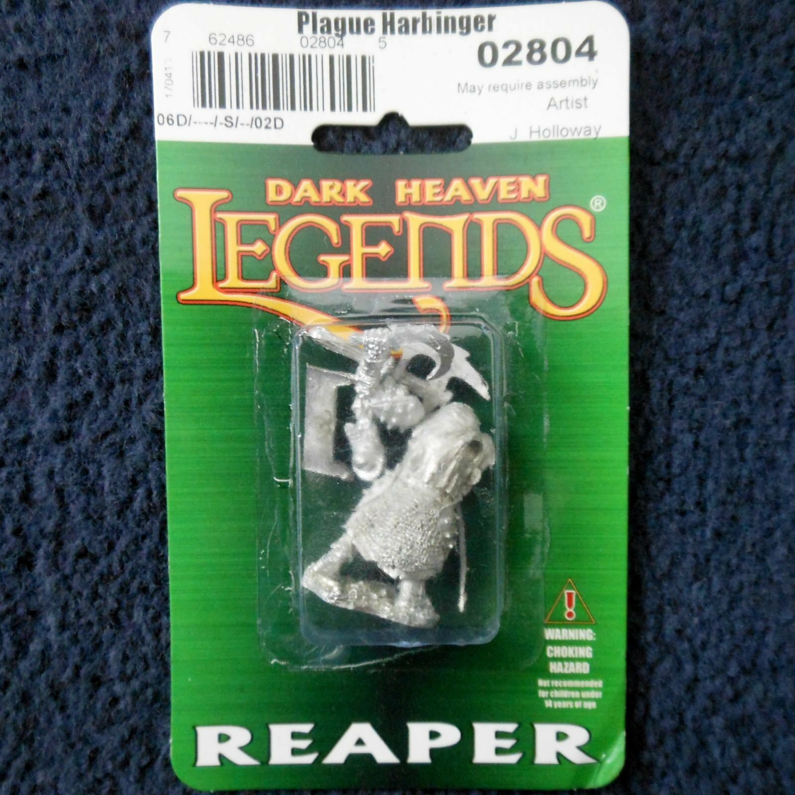 Reaper Dark Heaven Legends 02804 Plague Harbinger Undead Zombie Chaos ...