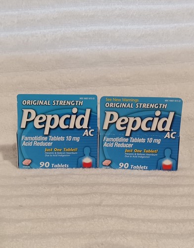 2PK Pepcid AC Original Strength 90 Tablets Each. Exp.02/2024+ | eBay