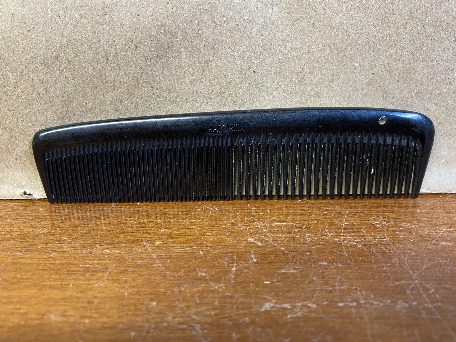 Vintage Ace Hard Rubber Clip-Pocket Comb 5" Black Made in USA | eBay