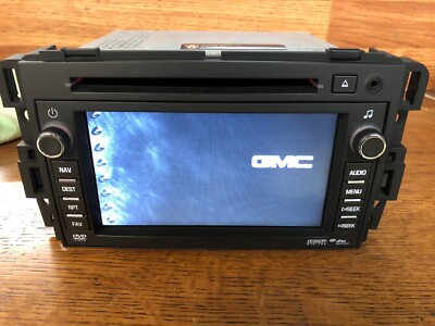 2007-2012 OEM GMC ACADIA NAVIGATION DVD RADIO BUICK ENCLAVE USB & Aux ...