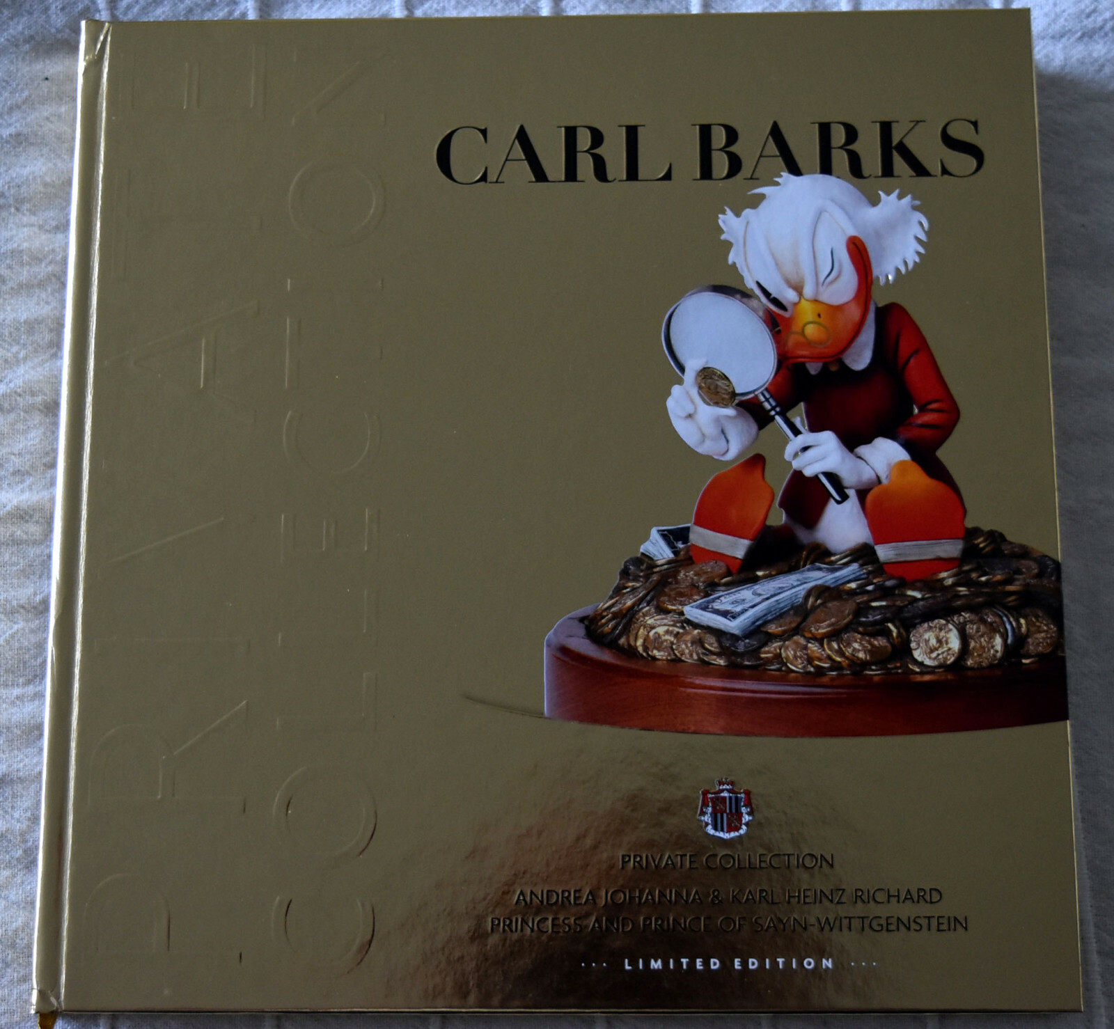 Rare Carl Barks Limited Edition (No:1 of 313) Private Collection Book ...