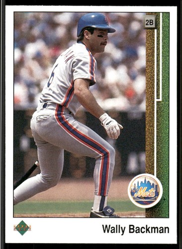 1989 Upper Deck #188 Wally Backman | eBay