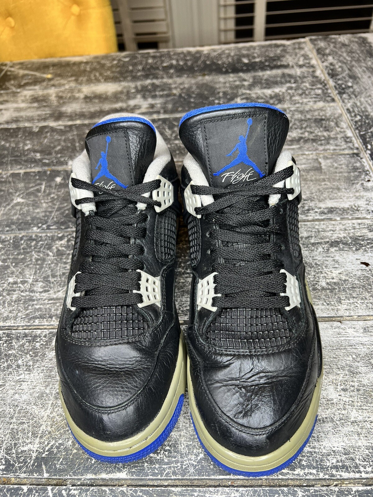 Air Michael Jordan 4 IV Retro Black Motorsport Altern… - Gem