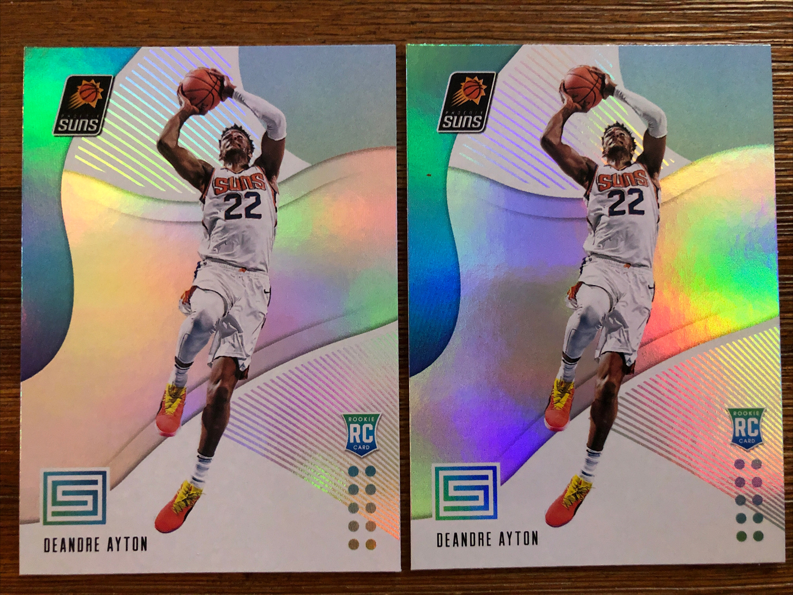 Deandre Ayton 2018-19 Panini Status Rookie 1 Aqua #102 RC (2) | eBay