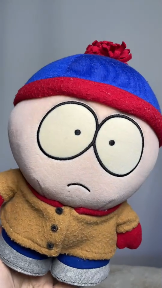 Vintage 1998s South Park Stan Marsh Plush 9.5" Dolls Comedy Central ...