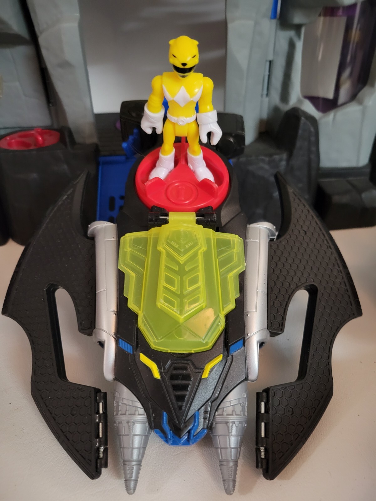 Fisher-Price Imaginext DC Super Friends Batcave Figures Motorcycle Car ...