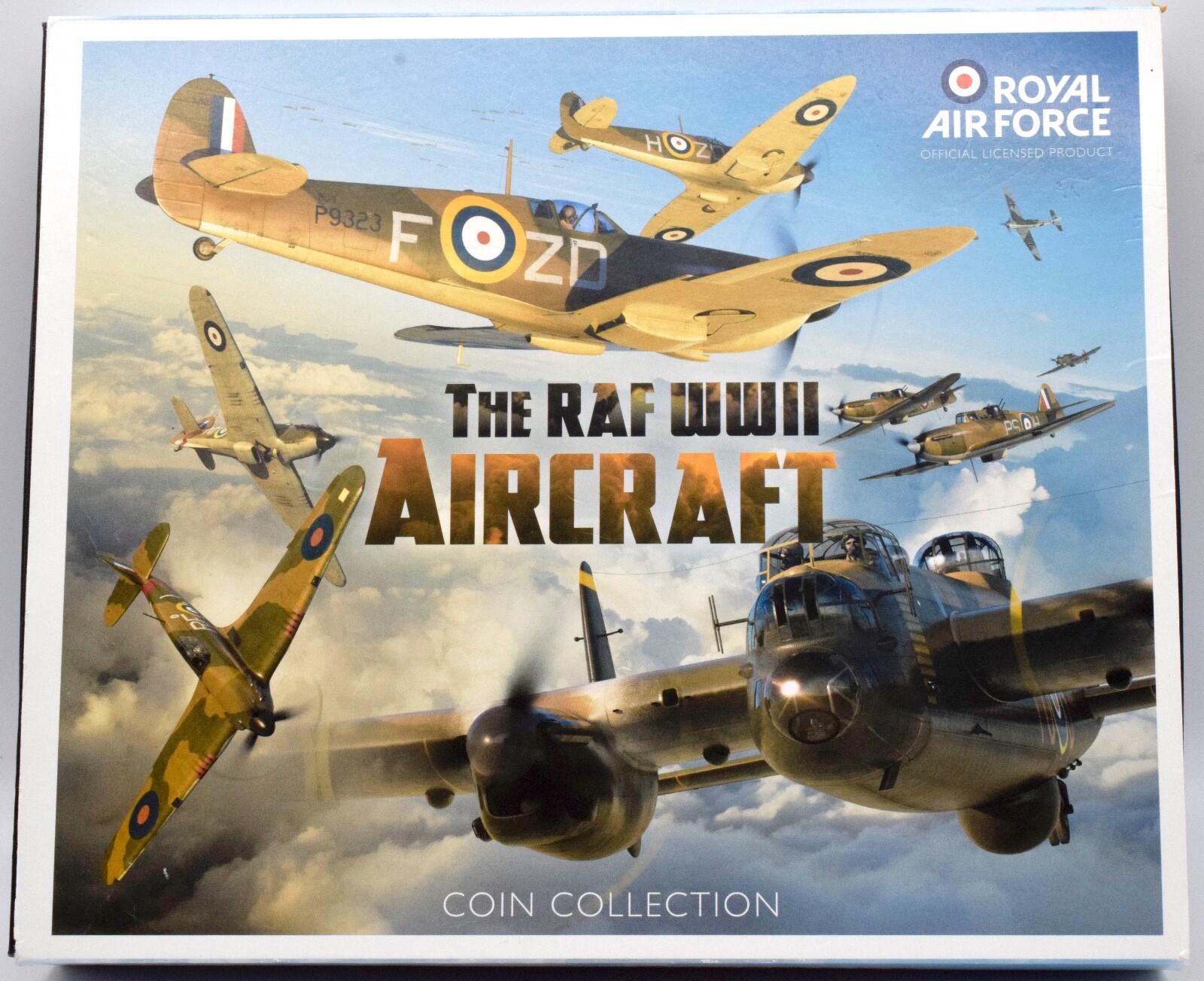 Official RAF WWII Aircraft Collection 12 x Proof Coins Presentation BOX ...