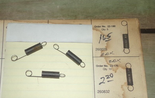 3 PC Lot Small Engine Governor Spring 22-180 260025 Briggs Tecumseh ...