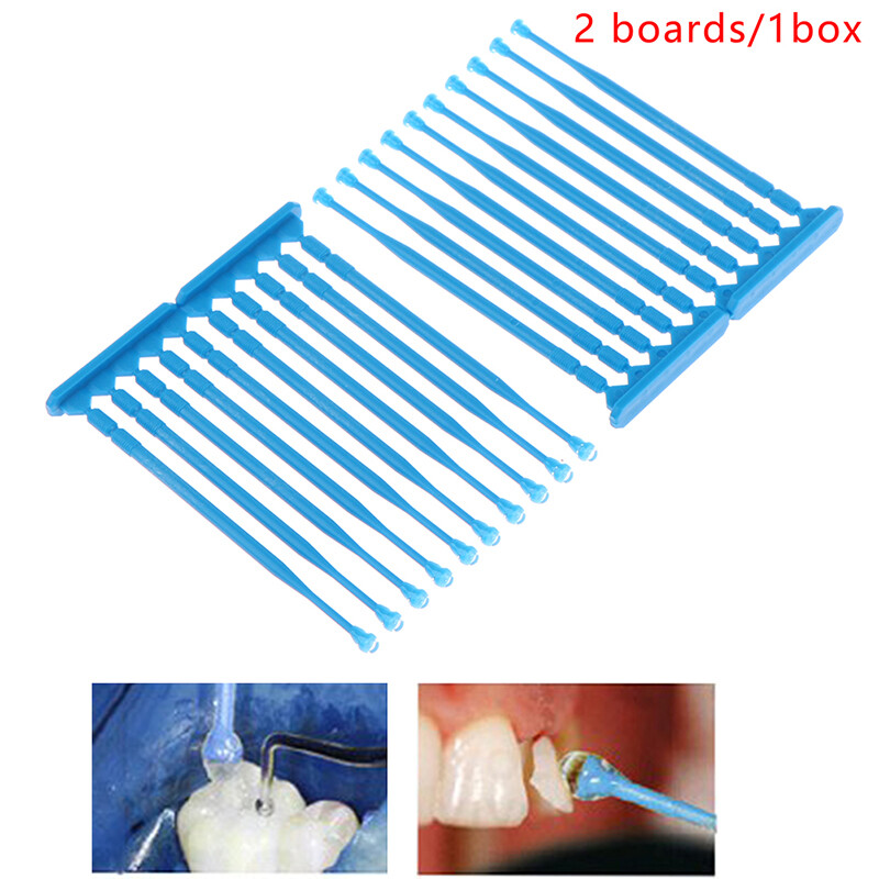 20pcs/box Dental Applicator Sticks Adhesive Tip for Tooth Crown ...