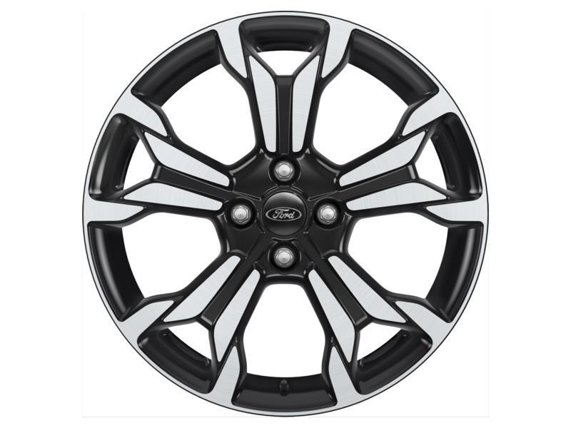 Genuine Ford Fiesta Mk8 18" Alloy Wheel 5x2 Design Active Black ...