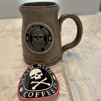 Death Wish Coffee Mug Valhalla Java Odin Force Blend Brown Deneen ...