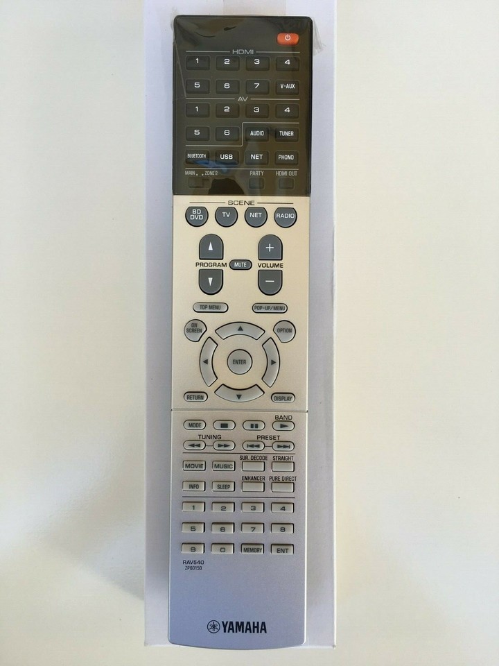 *NEW* Genuine Yamaha AV Receiver Remote Controls - HTR, RX-V and RX-A ...
